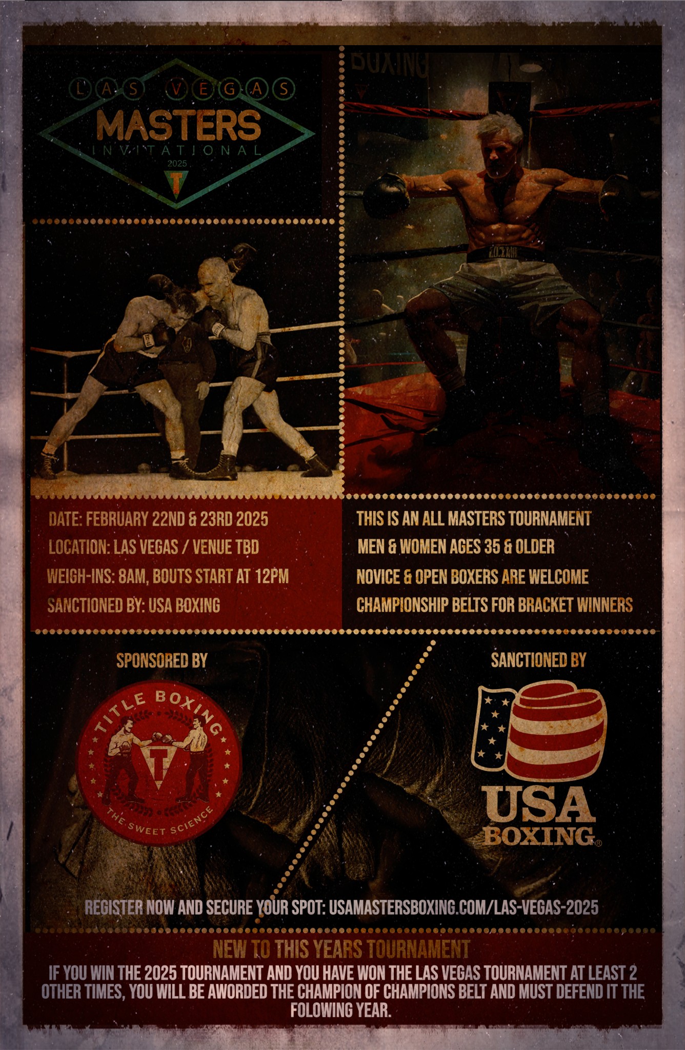 Upcoming Events – USA Masters Boxing